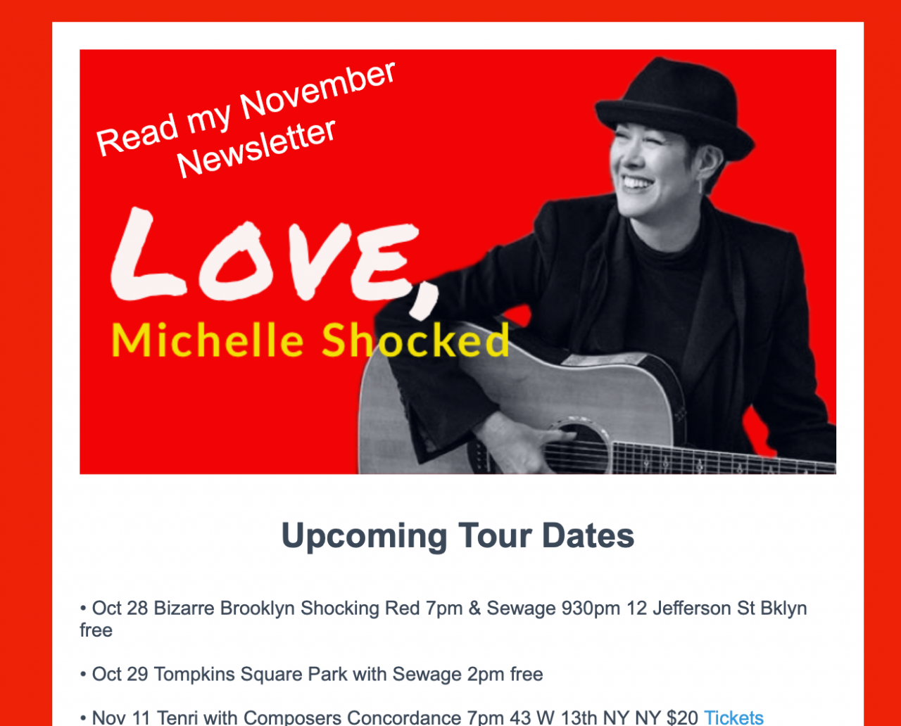 Home - Michelle Shocked